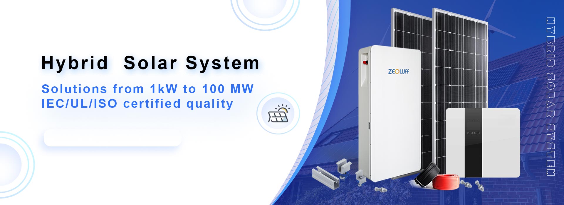 Hybrid Solar Power System For Sale